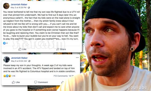 BREAKING AMISH Jeremiah Raber updates on son’s condition after ATV ...