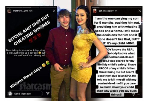 UNEXPECTED Matthew & pregnant Hailey 2 accuse each other of cheating ...