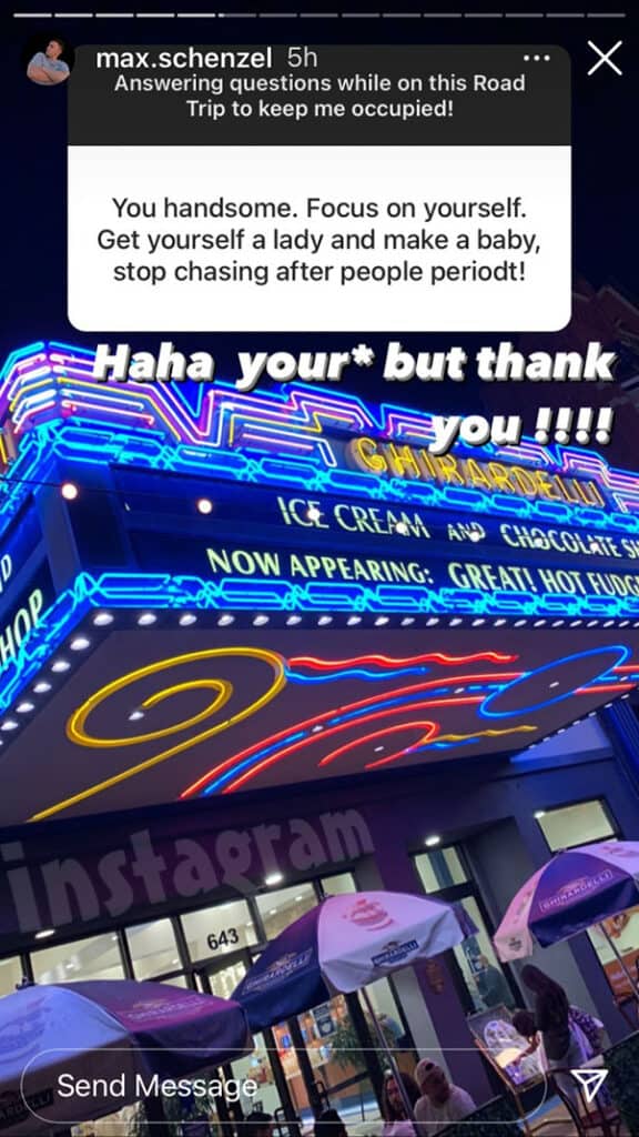 UNEXPECTED Max Schenzel says restraining order dropped, Chloe and ...