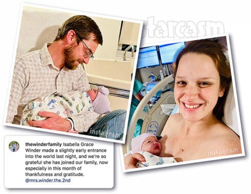 SEEKING SISTER WIFE Sophie Winder gives birth to daughter Isabella ...