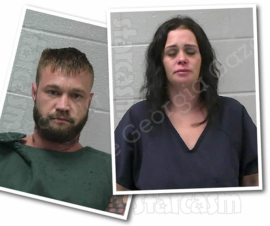 LOVE DURING LOCKUP Talsey and fiancee Kayla mug shots after he ...
