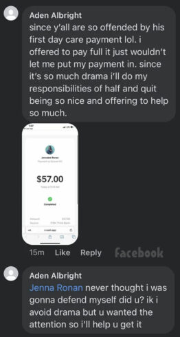 UNEXPECTED Jenna and Aden feud online over child support RECAP – Starcasm