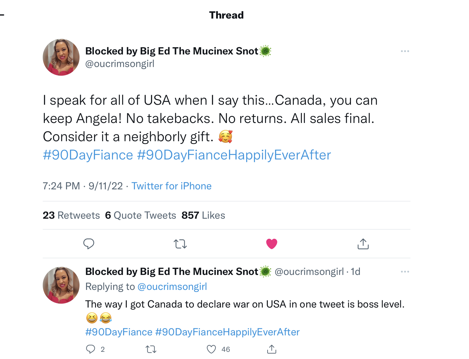 90 DAY FIANCÉ Who is Angela Deem’s new friend Billy? Former stripper, painter, Playgirl model ...