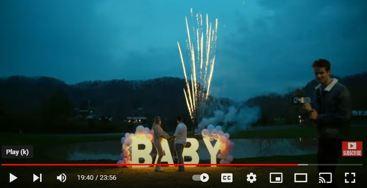 BRINGING UP BATES Lydia and Trace Bates first baby gender reveal ...