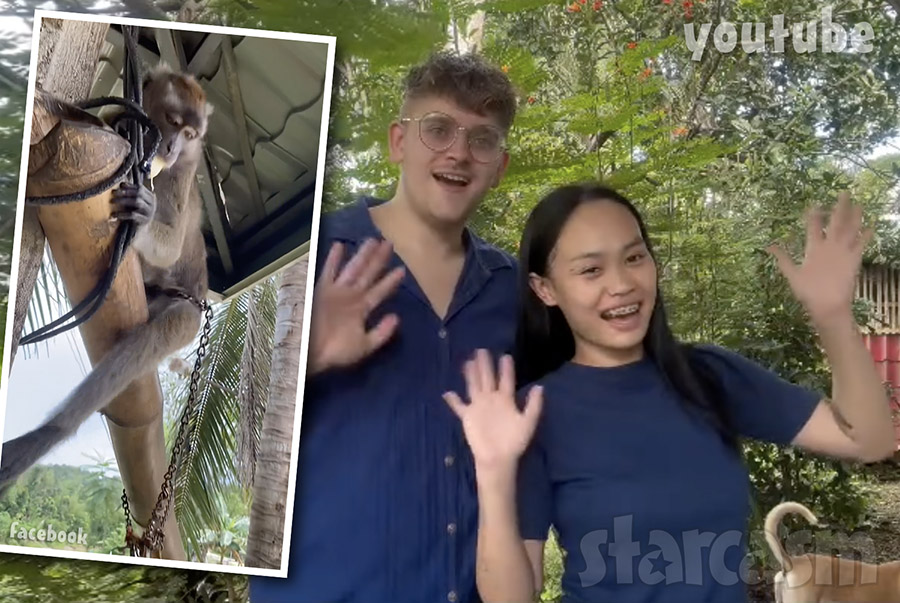 90 Day Fiancé Brandan & Mary chained monkey controversy recap 90 Day Fiancé Brandan & Mary chained monkey controversy recap