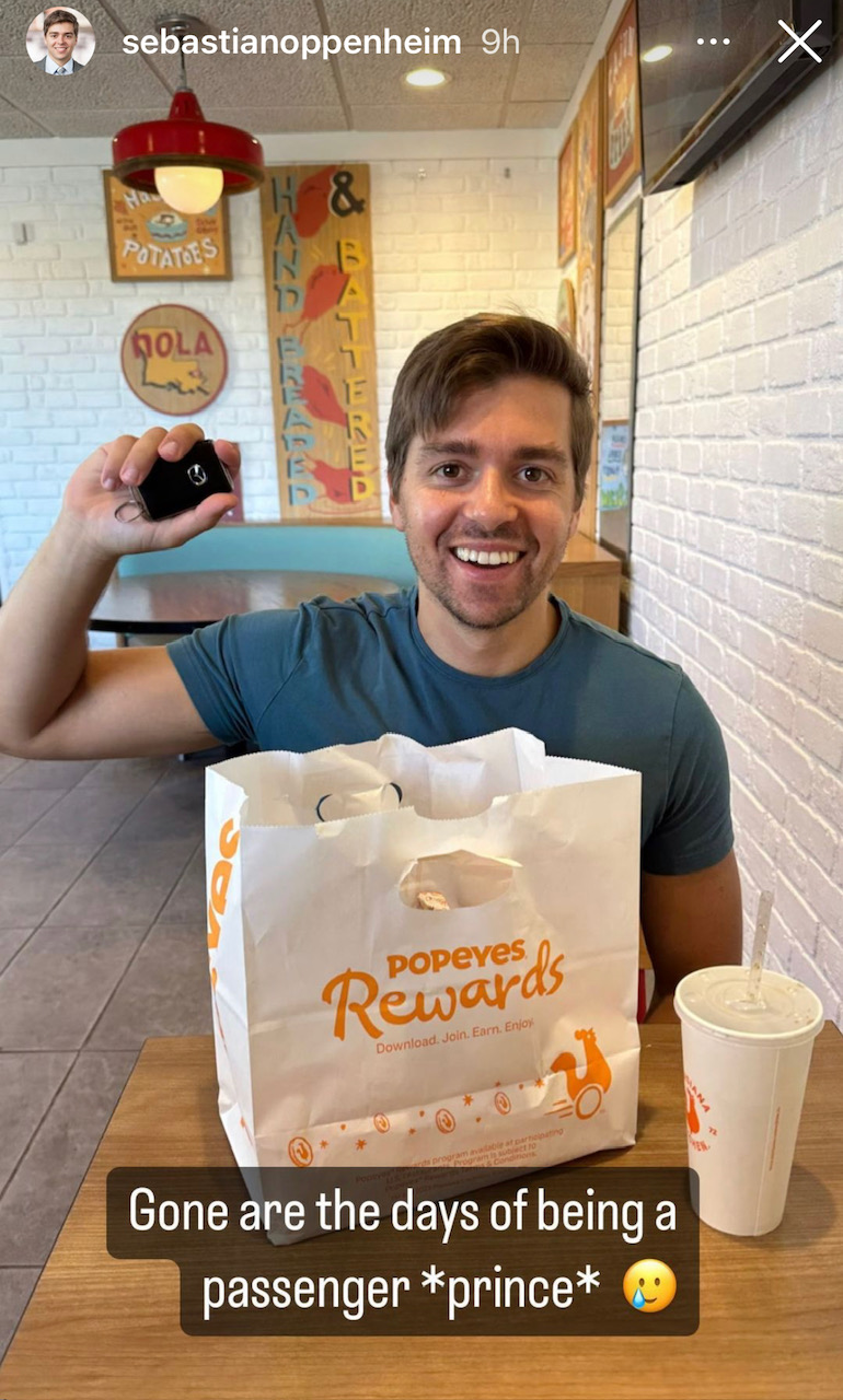 NYC PREP Sebastian Oppenheim just learned to drive?! No longer a ...