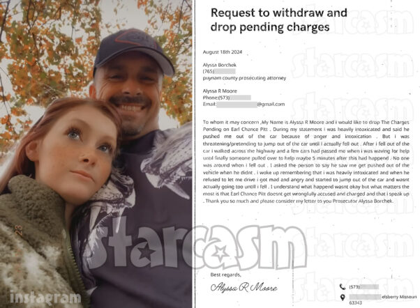 LOVE AFTER LOCKUP Chance Pitt gf’s letter asking to drop DV charge ...