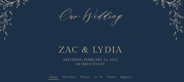 WELCOME TO PLATHVILLE Lydia Plath wedding website reveals wedding date ...