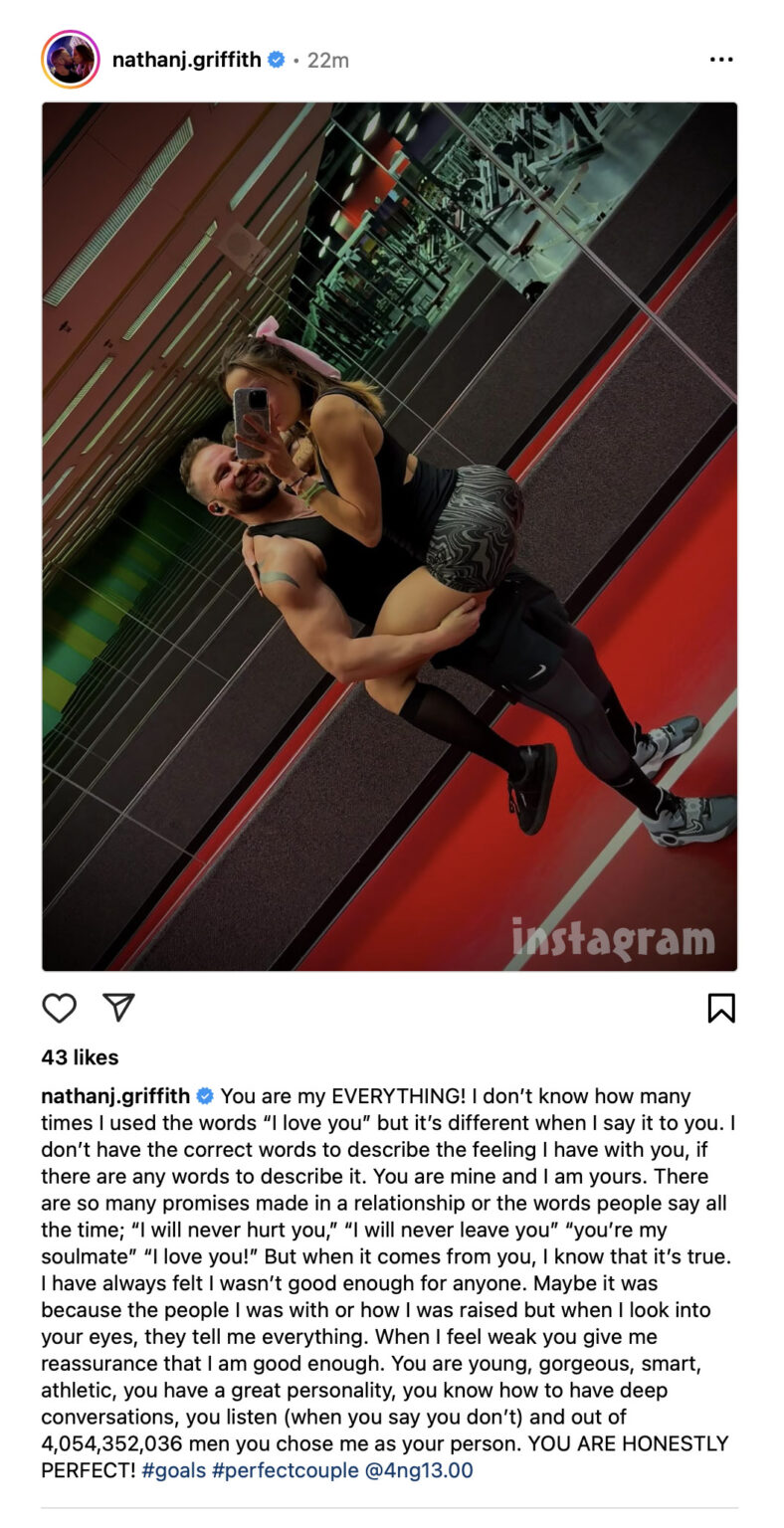 Nathan Griffith arrested for domestic battery by strangulation for 3rd ...